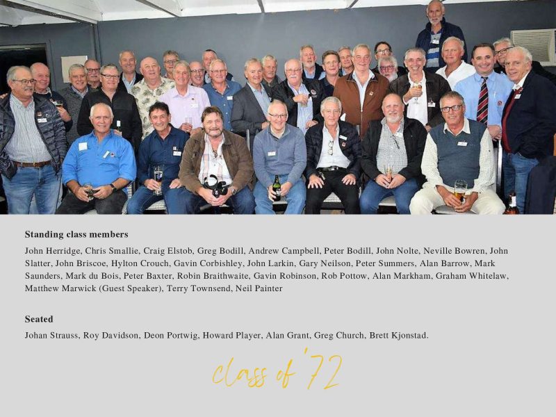 Class of 1972 yearbook - Maritzburg College Old Boys Association